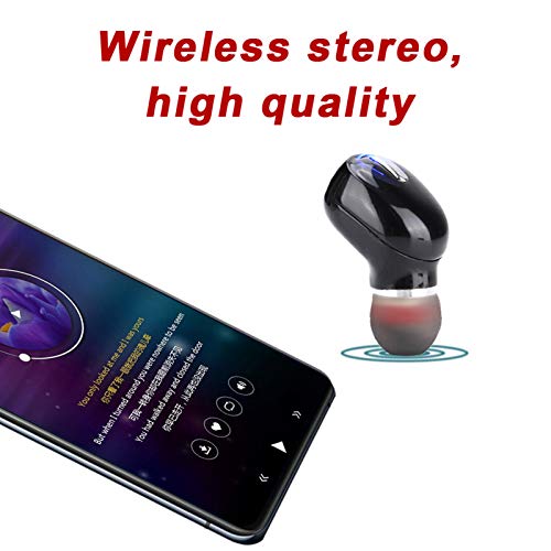 Wireless Ear Buds Wireless Earbuds, Bluetooth Earphone Bluetooth Headset Wireless Headphones, for Sports for Fitness(Black)