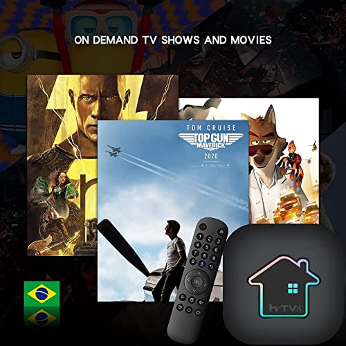 2023 Newest H8 HTV8, HTV 7 Updated Box IPTV Brazil More Videos 8K HDR Image Android 11 HDMI 2.0 LAN Multi-Media