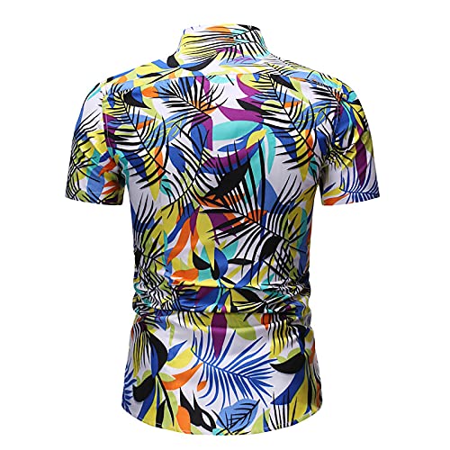 Vintage Mens Bathing Suit Costume Beach 2-Piece Sets & Summer Men’s Shorts Printed Sleeve Short Men Jacket and Pants Set Grey