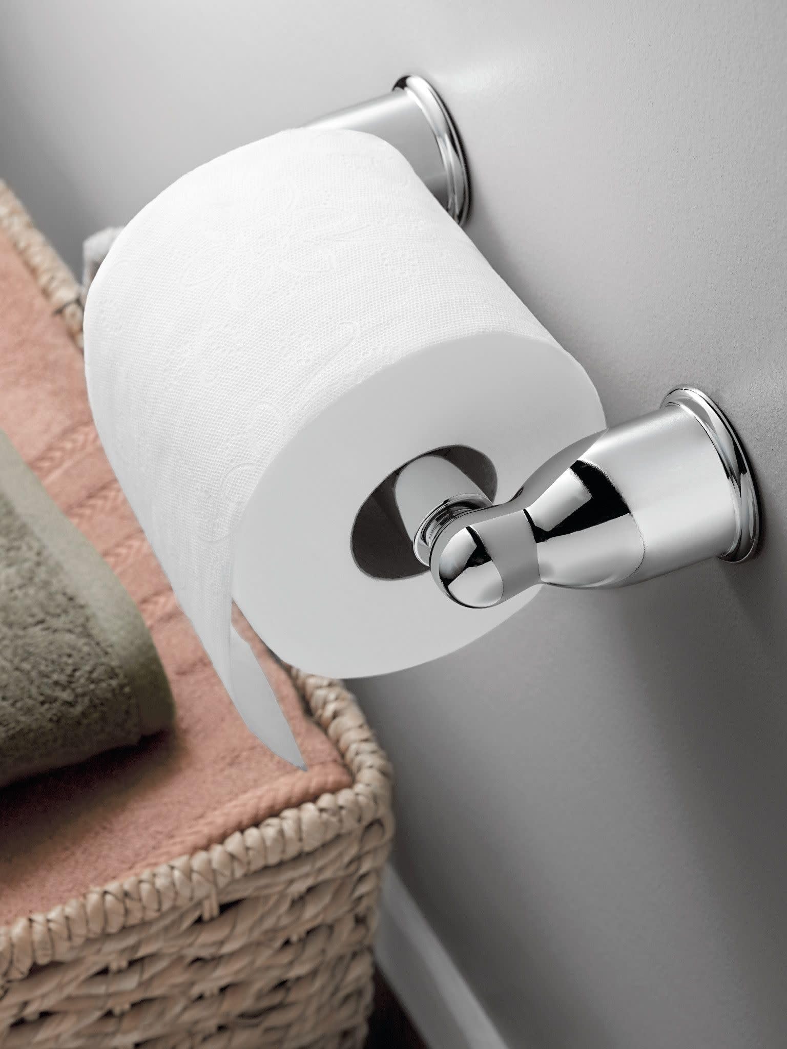 Moen YB8099CH Mason Toilet Paper Roller, Chrome