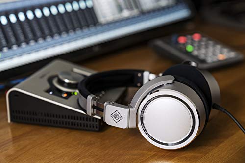 Neumann NDH 20 Closed Back Monitoring Professional Studio Headphones Gaming, Mixing, Mastering, Video or Audio Production, Performing, 3M straight cable w 1’8” stereo connector and 1/4” adaptor