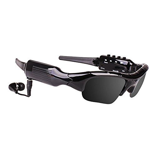 Smart Bluetooth Glasses Headset ,with Video Wireless Night Vision Polarized Sunglasses, Multi-Function Men's Bluetooth Headset ZDDAB