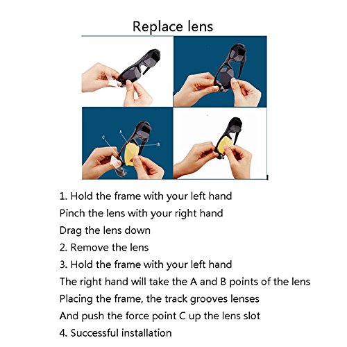 Smart Bluetooth Glasses Headset ,with Video Wireless Night Vision Polarized Sunglasses, Multi-Function Men's Bluetooth Headset ZDDAB