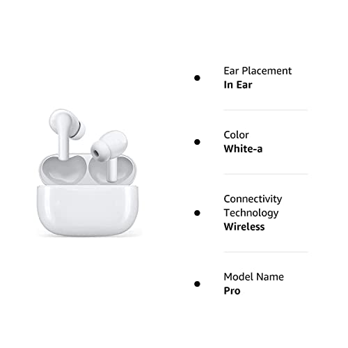 Wireless Earbuds Bluetooth Headphones with 30H Cycle Playtime Built-in Mic Stereo Earphones Sound IP67 Waterproof Sports Headsets Air Buds Pro Touch Control Smart Pop-up Auto Pairing