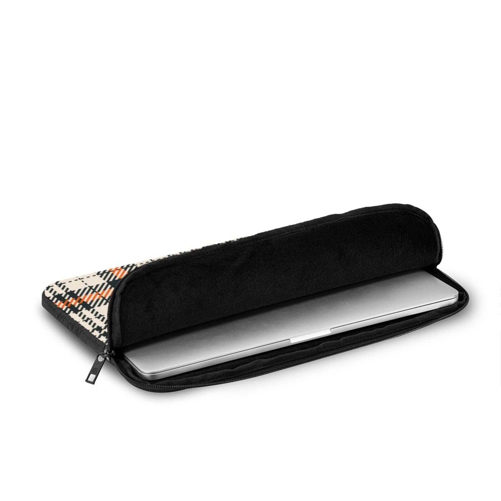 Classic Plaid 13 inch Portable Laptop Sleeve Compatible with MacBook Air Notebook Computer Case for Men Women College School Students