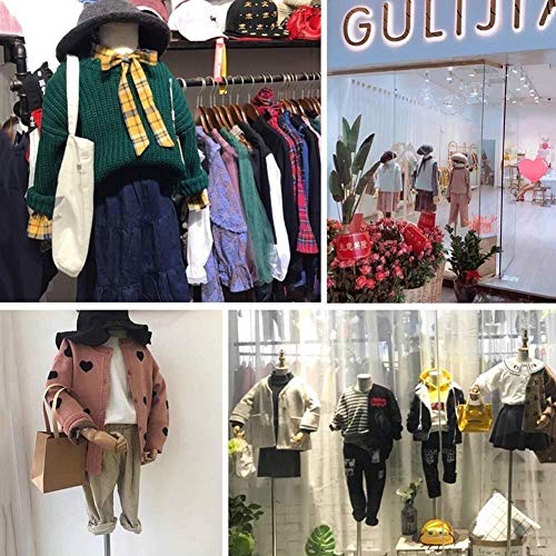 TOPRP Mannequin Display Stand Manikins Tailors Dummy Tailors Dummy Child Mannequin Tailors Bust Dressmakers Display with Metal Base