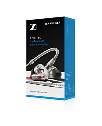 Sennheiser Pro Audio In-Ear Audio Monitor, IE 500 Pro Clear