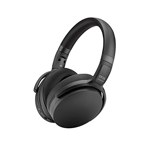 EPOS | SENNHEISER Adapt 360 Black (1000209) - Dual-Sided, Dual-Connectivity, Wireless, Bluetooth, ANC Over-Ear Headset | for Mobile Phone & Softphone | Teams Certified (Renewed)