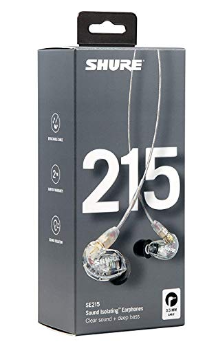Shure PSM300 P3TRA215TWP Pro Wireless in-Ear Personal Monitor System with SE215-CL Earphones - Twinpack