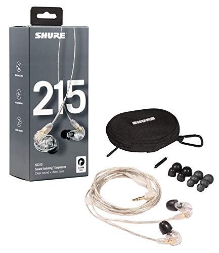 Shure PSM300 P3TRA215TWP Pro Wireless in-Ear Personal Monitor System with SE215-CL Earphones - Twinpack