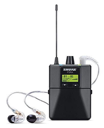 Shure PSM300 P3TRA215TWP Pro Wireless in-Ear Personal Monitor System with SE215-CL Earphones - Twinpack