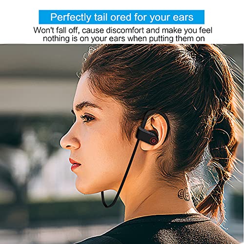 Wireless Waterproof Bluetooth Ear Buds Stereo Headphones in Ear Sports Headset