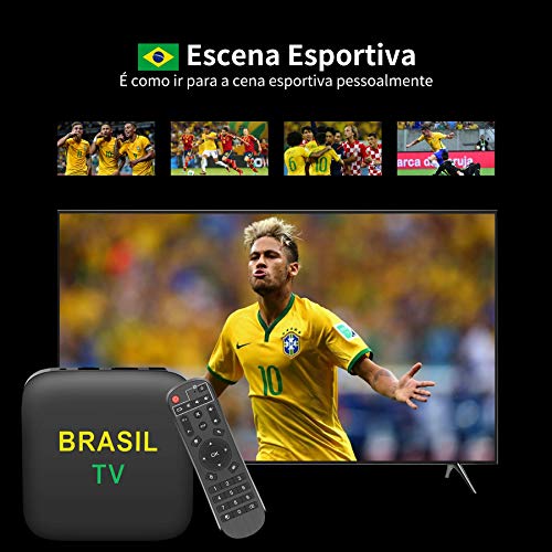 2023 Brazil IPTV Box with 2GB RAM 16GB ROM DDR HDMI TF H.265 HEVG DuoBand WiFi 2.4G/5G 6k Video Supported