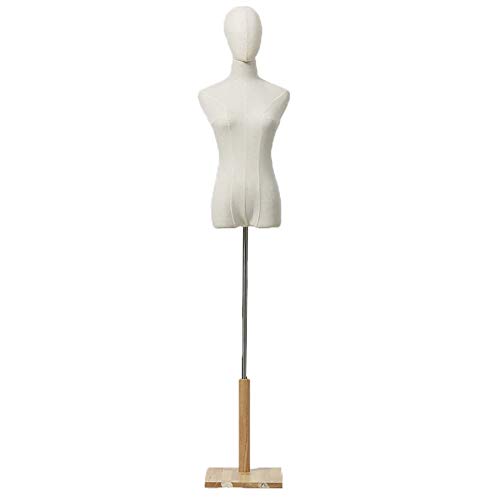 Mannequin Tailors Dummy Dressform Tailors Dummy Clothing Store Mannequins Dummy Model Students Mannequin (Beige a)