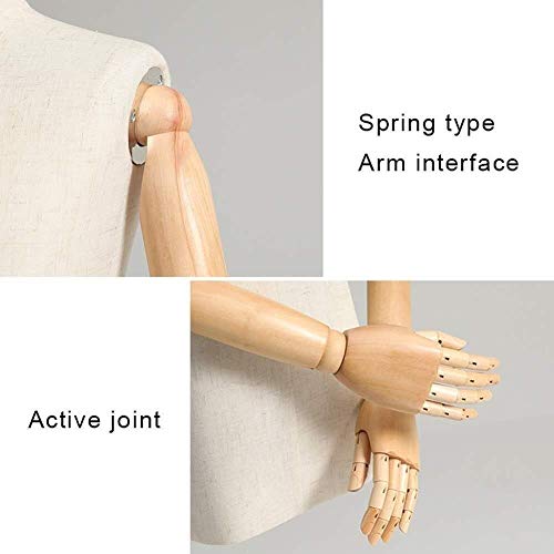 TOPRP Mannequin Display Stand Manikins Tailors Dummy Child Tailors Dummy Mannequin Bust Dressmakers Students Mannequin Display