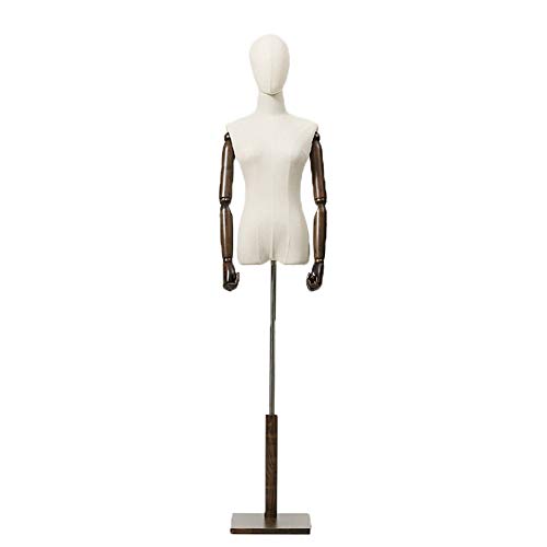 Mannequin Tailors Dummy Dressform Tailors Dummy Clothing Store Mannequins Dummy Model Students Mannequin (Brown D)