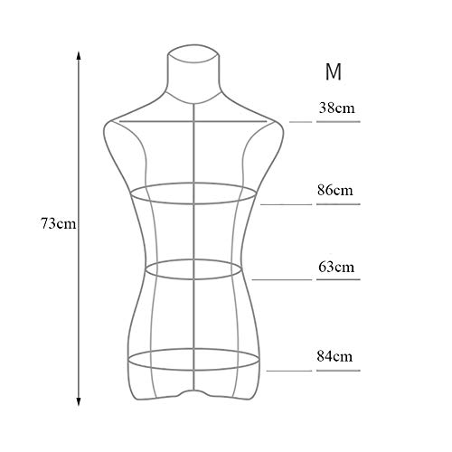 Mannequin Tailors Dummy Dressform Tailors Dummy Clothing Store Mannequins Dummy Model Students Mannequin (Beige F)