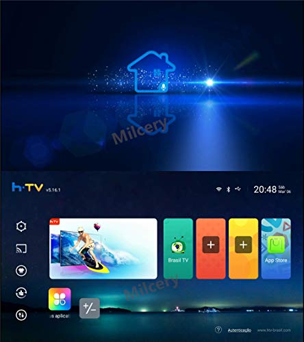 2023 HTV 7 Box Brazil H.TV7 H7 TV Brazil New Version Brazilian TV Box Support WiFi 2.4GHz/ 5GHz 4K UHD HDR Bluetooth 4.2