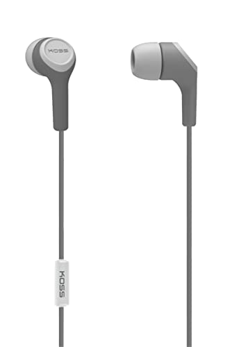 Koss KEB15i In-Ear Headphone, Grey