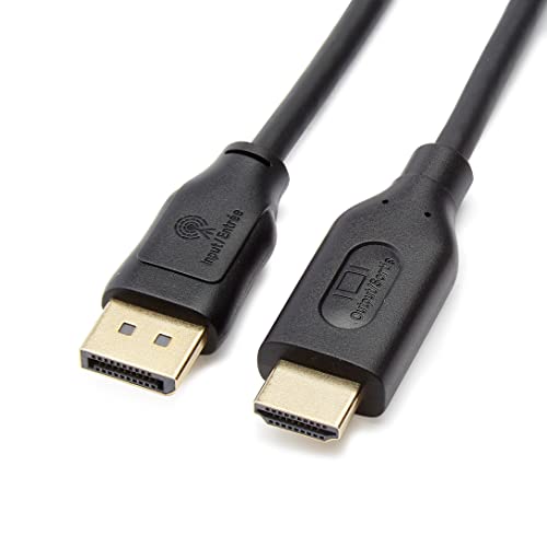Amazon Basics Uni-Directional DisplayPort to HDMI Display Cable 4K@30Hz - 6 Feet