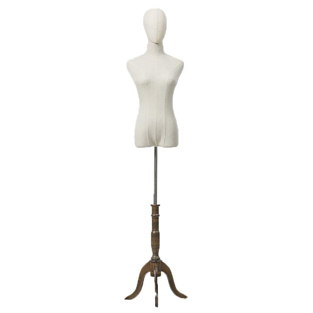 Mannequin Tailors Dummy Dressform Tailors Dummy Clothing Store Mannequins Dummy Model Students Mannequin (Brown B)