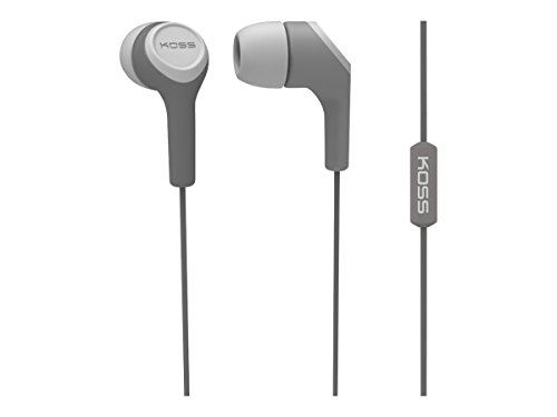 Koss KEB15i In-Ear Headphone, Grey