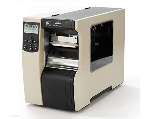 Zebra Technologies 112-801-00100 Series 110XI4 4" DT/TT Tabletop Printer, RFID Ready, 203 dpi Resolution, Serial/Parallel/USB 2.0/Internal Zebra net, 16 MB with ZPL II/XML, 120 VAC (Renewed)