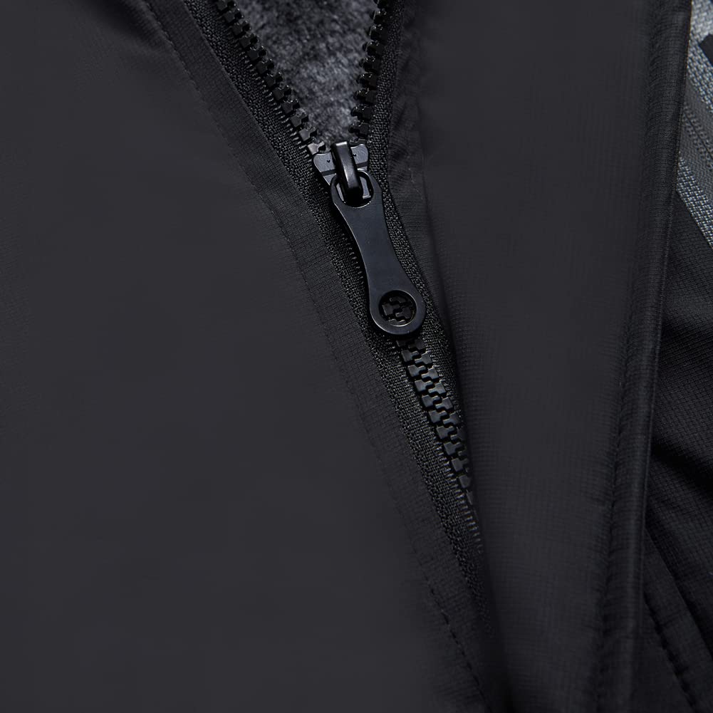 Jingangjin Men's Mountain Waterproof Ski Jacket Winter Windbreaker Warm Hooded Snowboarding Raincoat Jackets