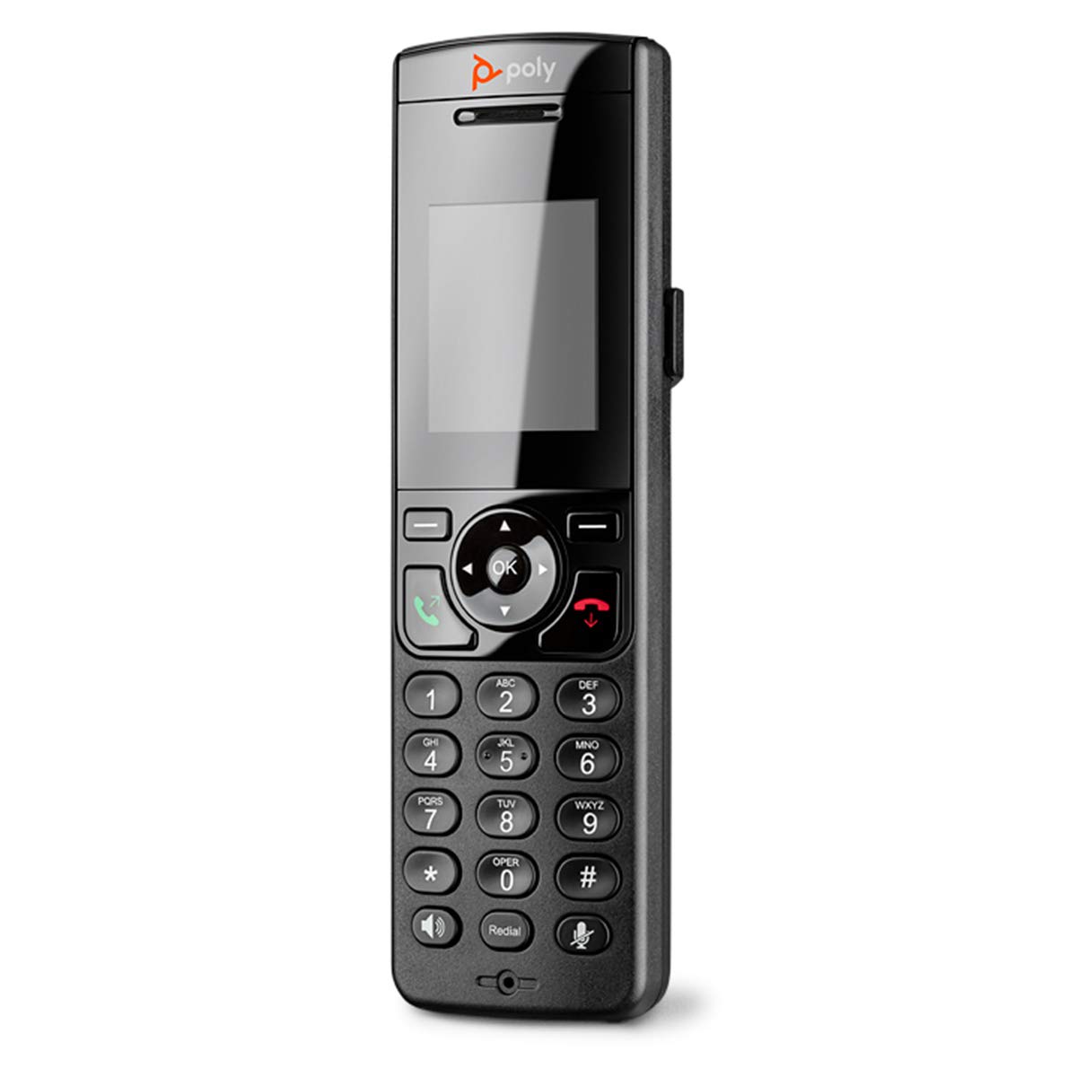 Poly - VVX D230 DECT Cordless IP Phone Kit (Polycom) - Wireless DECT Handset + Base - 2" Color LCD Display