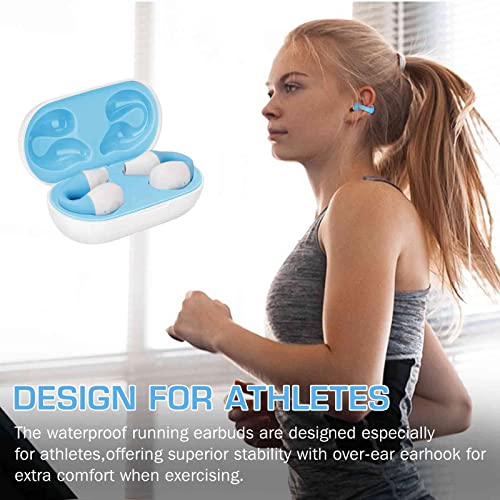 UrbanX UX3 True Wireless Earbuds Bluetooth Headphones Touch Control with Charging Case Stereo Earphones in-Ear Built-in Mic Headset Premium Deep Bass for Sharp Aquos Zero 2 - White