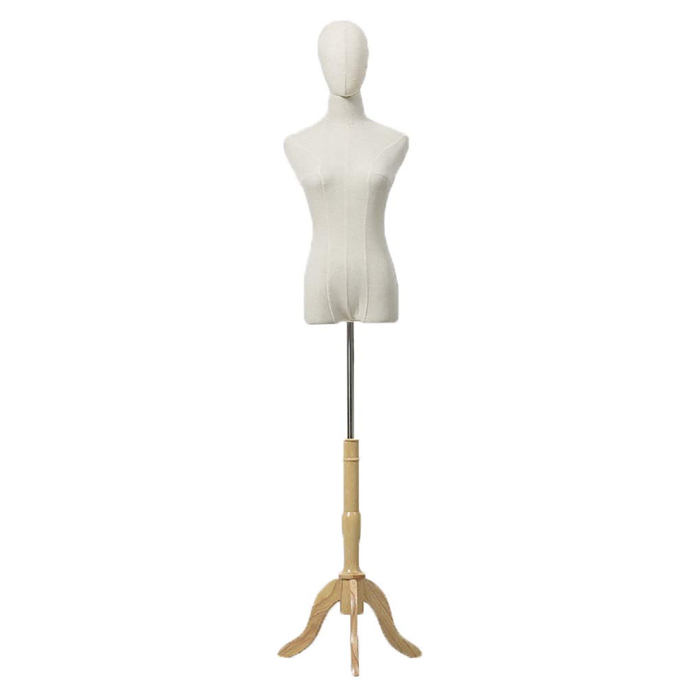 Mannequin Tailors Dummy Dressform Tailors Dummy Clothing Store Mannequins Dummy Model Students Mannequin (Beige B)