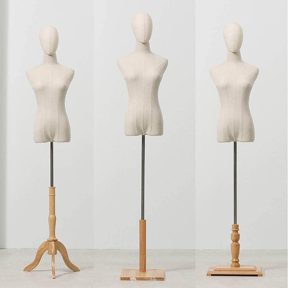 Mannequin Tailors Dummy Dressform Tailors Dummy Clothing Store Mannequins Dummy Model Students Mannequin (Beige B)