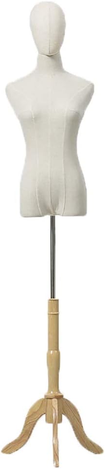 Mannequin Tailors Dummy Dressform Tailors Dummy Clothing Store Mannequins Dummy Model Students Mannequin (Beige B)