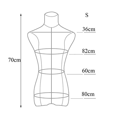 Mannequin Tailors Dummy Dressform Tailors Dummy Clothing Store Mannequins Dummy Model Students Mannequin (Brown F)