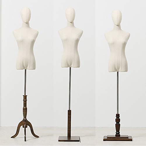 Mannequin Tailors Dummy Dressform Tailors Dummy Clothing Store Mannequins Dummy Model Students Mannequin (Brown F)