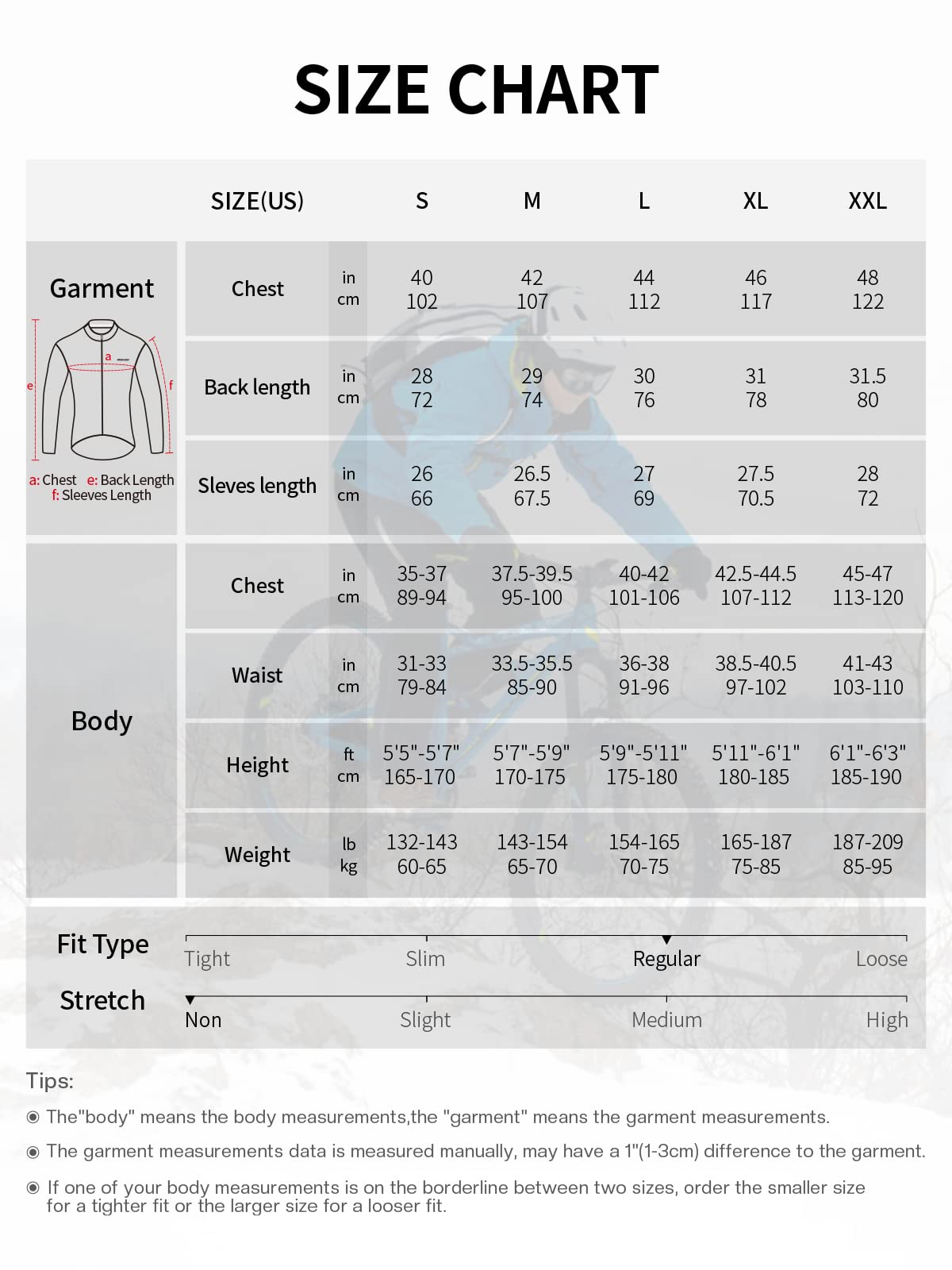 ARSUXEO Winter Warm UP Thermal Softshell Cycling Jacket Windproof Waterproof Bicycle Mountain Bike Clothes 15-K Green Size X-Large
