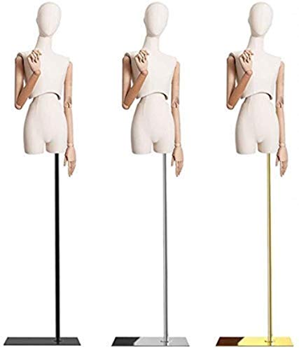 Mannequin Display Stand Female Mannequin Full Body Manikins Tailors Dummy Female Mannequin Torso Body Dress Form