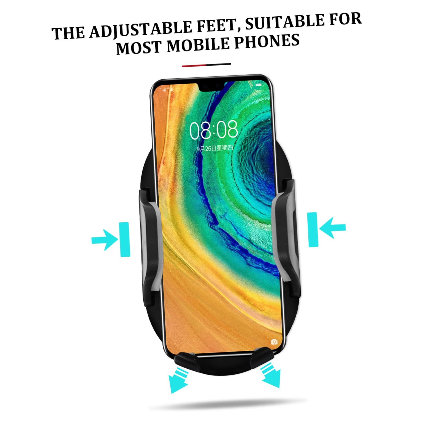 OFFSCH 1pc Car Phone Holder Cell Phone Holder Car Phone Support Car Phone Stand Phone Rack Car Phone Bracket Navigation Bracket Car Phone Mount Smartphone Holder Magnetic Phone Bracket