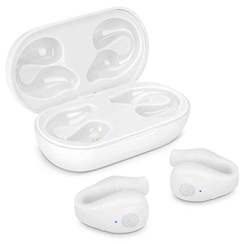 UrbanX UX3 True Wireless Earbuds Bluetooth Headphones Touch Control with Charging Case Stereo Earphones in-Ear Built-in Mic Headset Premium Deep Bass for Honor Magic3 - Black