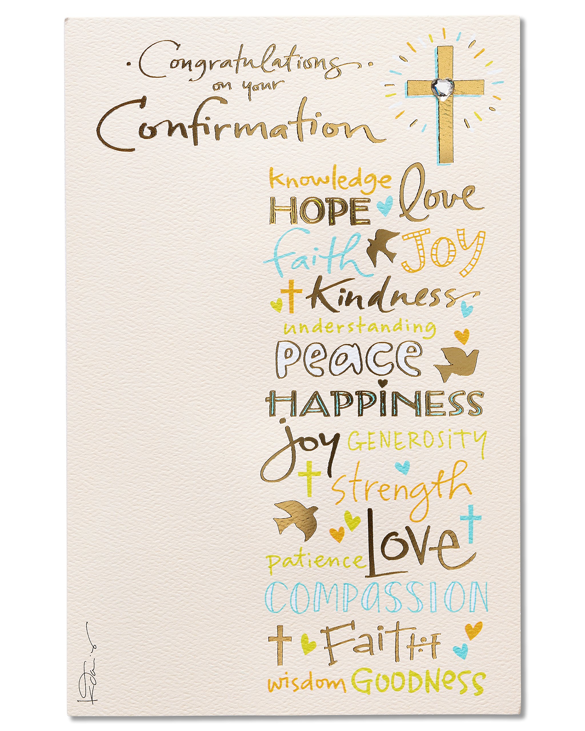 American Greetings Confirmation Card (Congratulations)