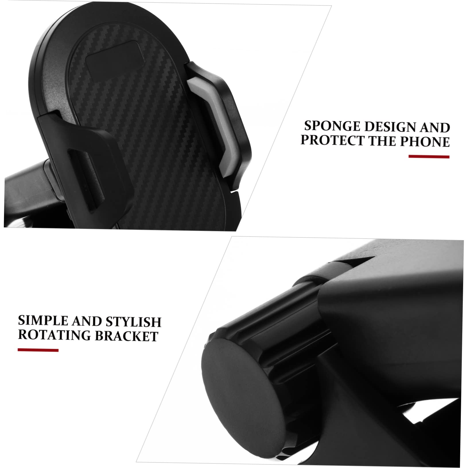 OFFSCH 1pc Car Phone Holder Cell Phone Holder Car Phone Support Car Phone Stand Phone Rack Car Phone Bracket Navigation Bracket Car Phone Mount Smartphone Holder Magnetic Phone Bracket