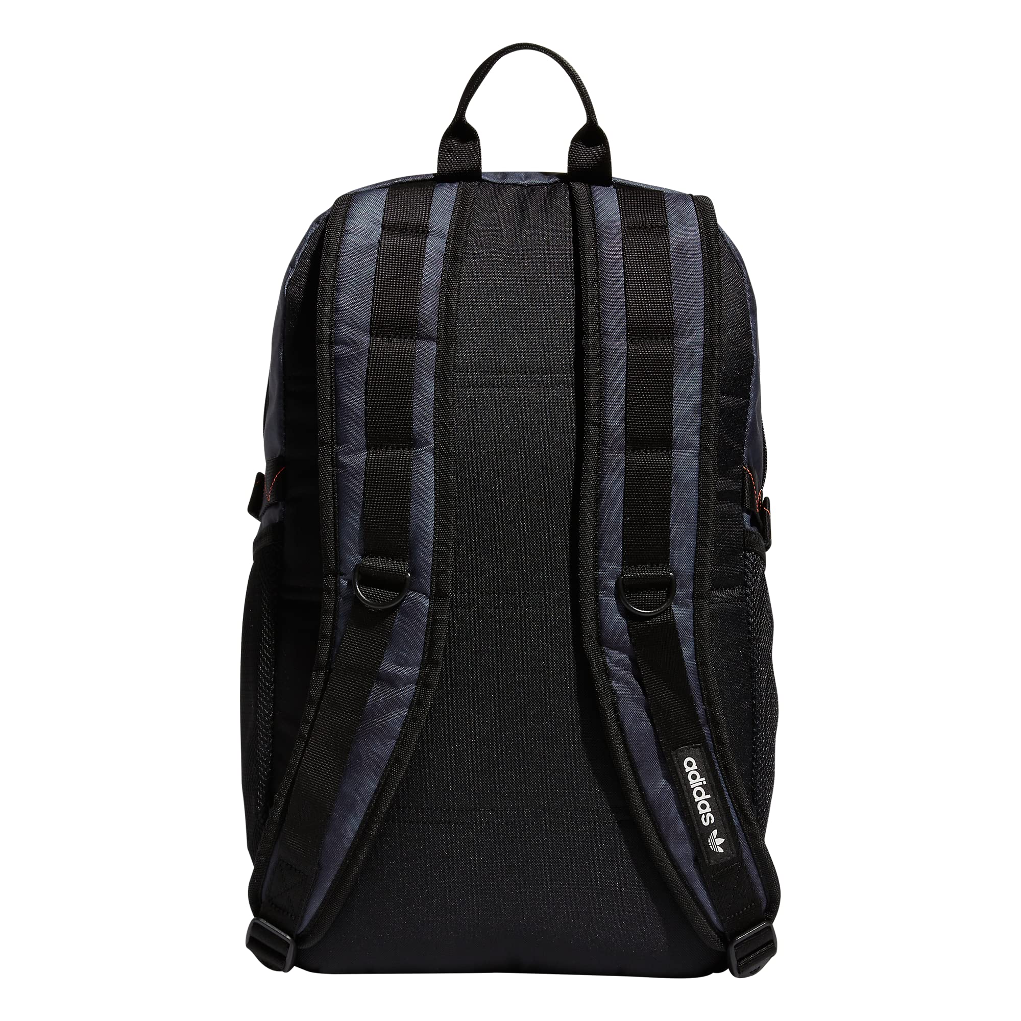 adidas Originals Energy Backpack, Stone Wash Carbon-Black/Black/Solar Red, One Size
