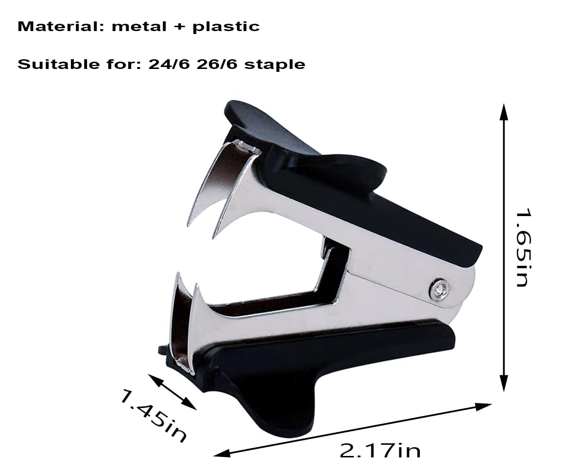 Lightweight Staple Puller Remover Tool for Office, School, Easy to Carry