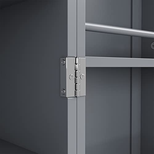 HOMEFORT 41" Kitchen Pantry Cabinet, Storage Cabinet with 6 Adjustable Shelves, Space Saving Cupboard Cabinet for Kitchen Pantry Office
