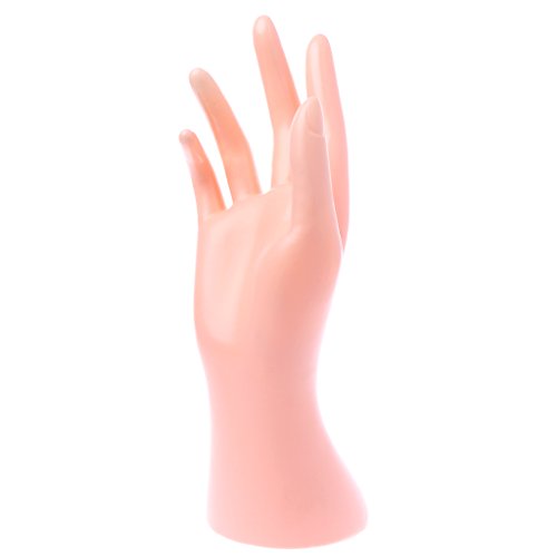 Wivily Mannequin Hand Finger Glove Ring Bracelet Bangle Jewelry Display Stand Holder Display Stands (Skin)