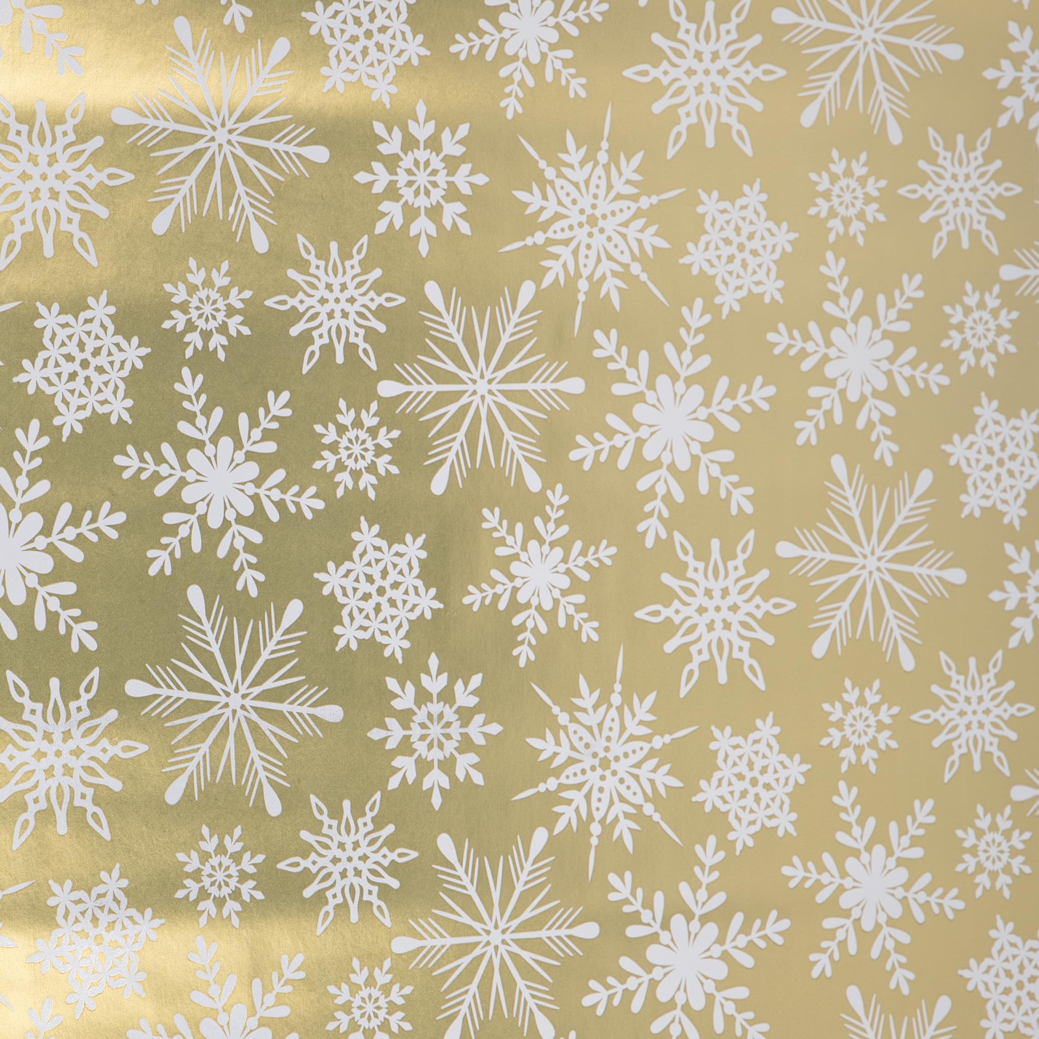 JAMPaper Assorted Gift Wrap - Christmas Wrapping Paper - 100 Sq Ft Total - Holographic Christmas Set - 4 Rolls/Pack