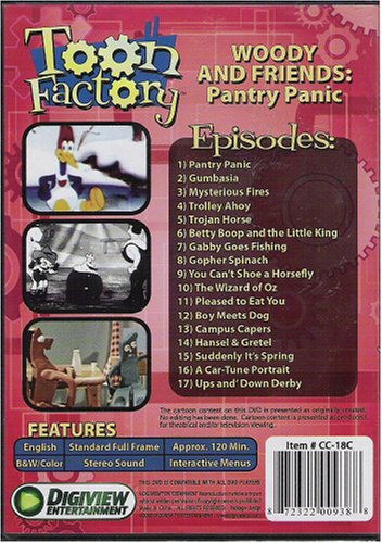 Toon Factory WOODY AND FRIENDS; PANTRY PANIC