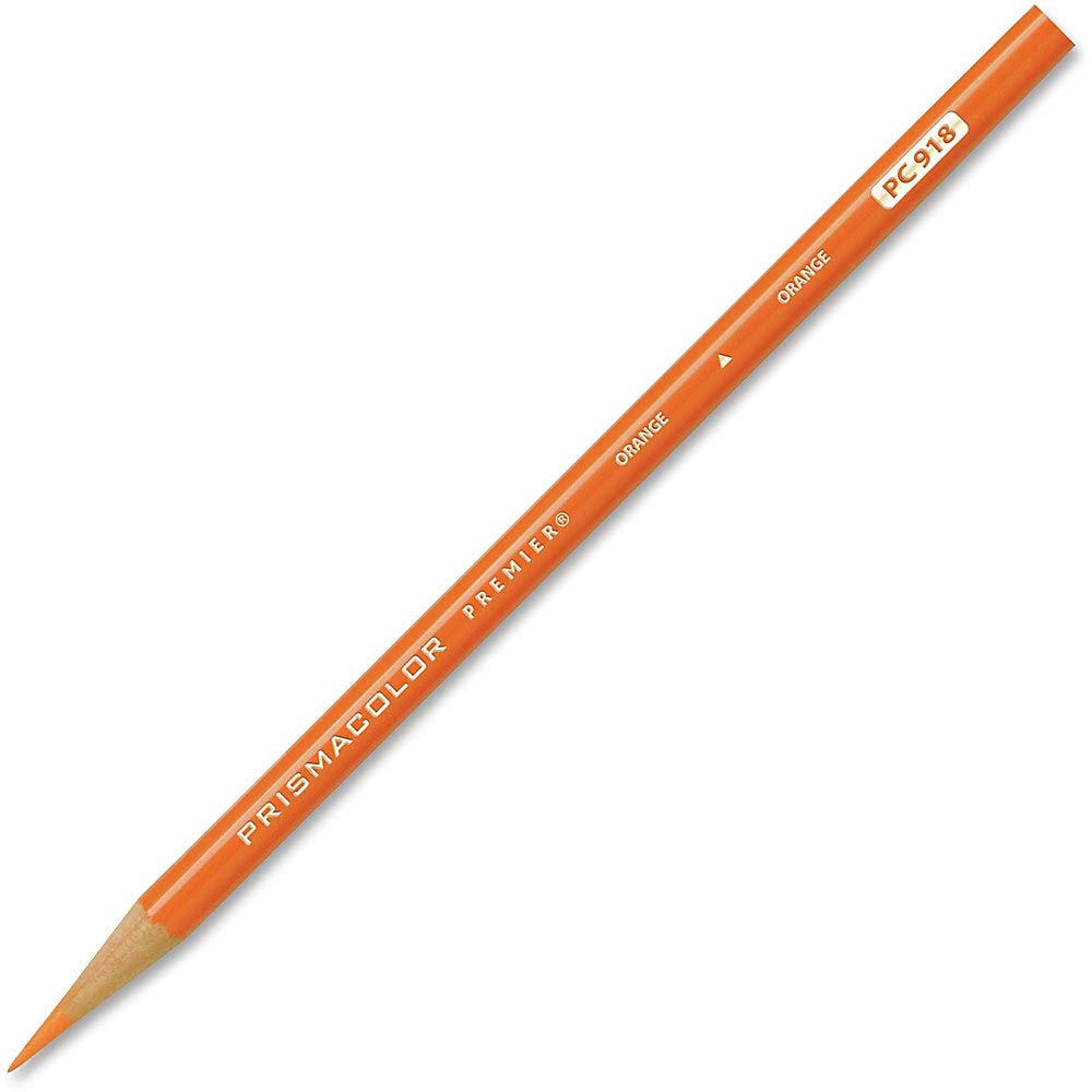 Prismacolor 3348 Premier Soft Core Colored Pencil, Orange