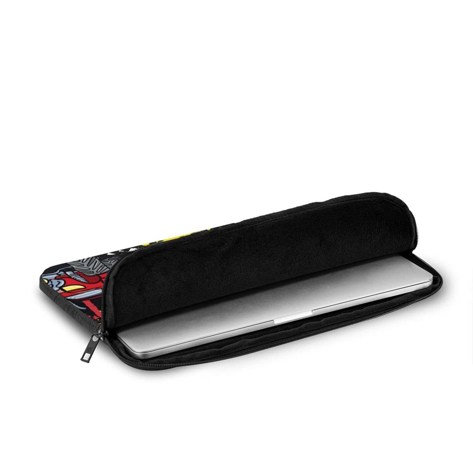 Boy Monster Truck Blue Car 13 inch Portable Laptop Sleeve Compatible with MacBook Air Notebook Computer Case for Men Women College School Students