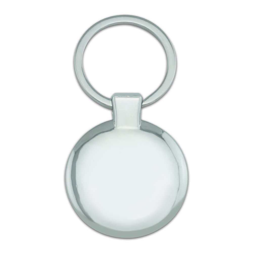 GRAPHICS & MORE UC Santa Barbara Gauchos Keychain Classy Round Chrome Plated Metal